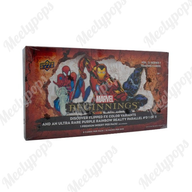 2022 UD Marvel Beginnings Vol 2 Series 1 Hobby Box | Meelypops SC
