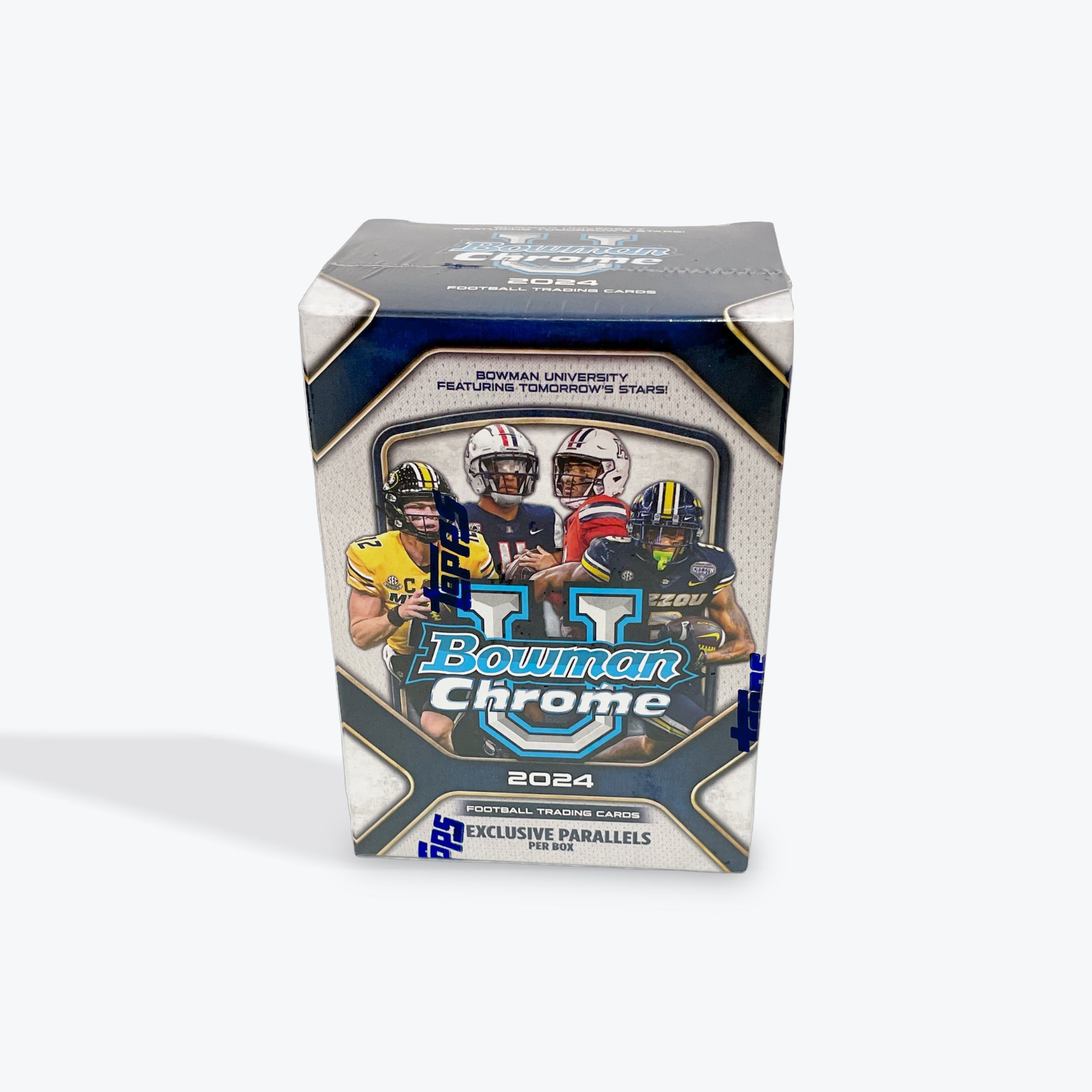 2024 Bowman University Chrome Football Blaster | Meelypops SC